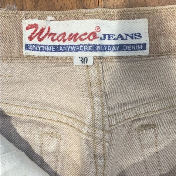 wranco | Jeans | Vintage Beige Wranco Denim Jeans | Poshmark